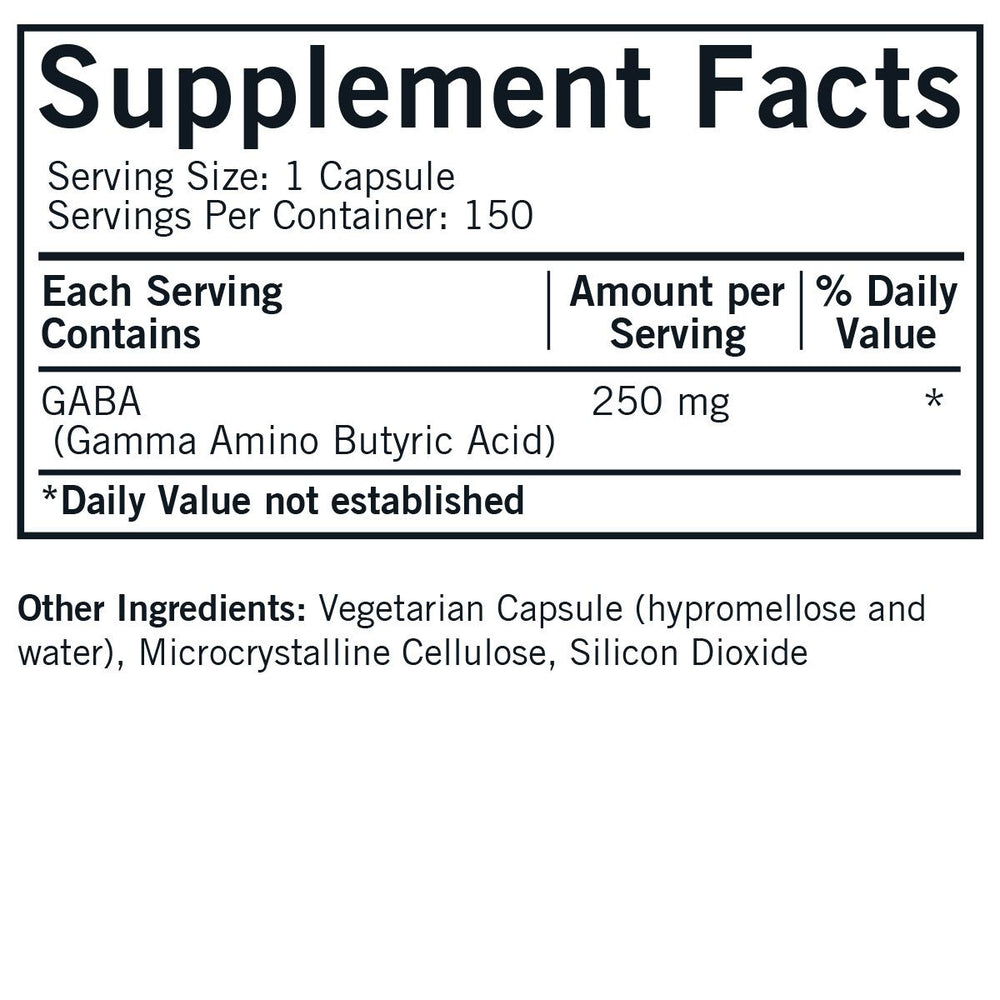GABA 250 mg - Hypoallergenic